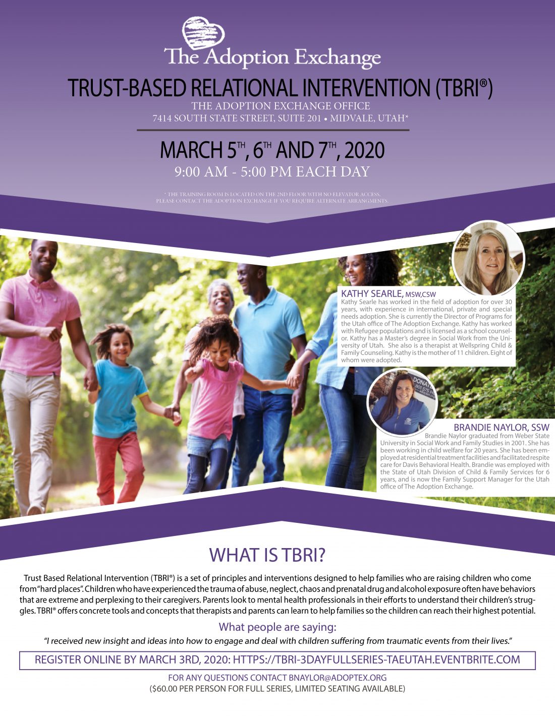 TRUST-BASED RELATIONAL INTERVENTION (TBRI®) - Forever Bound Adoption